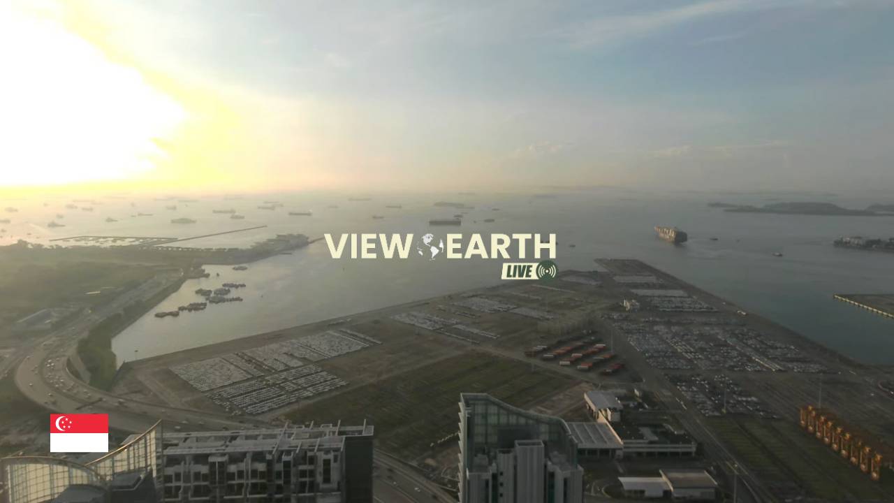 Live HD Webcam of Singapore Port, Tanjong Pagar, Singapore | View Earth ...